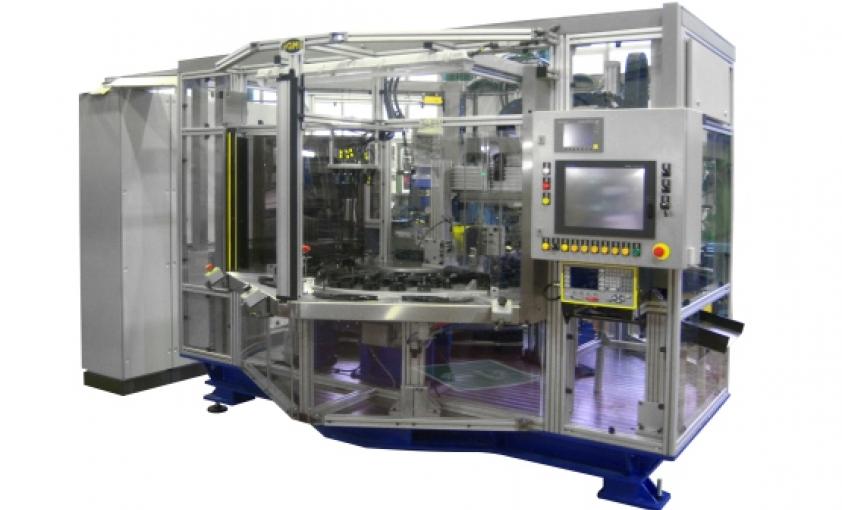 Recliner parts riveting and marking machine | AGME